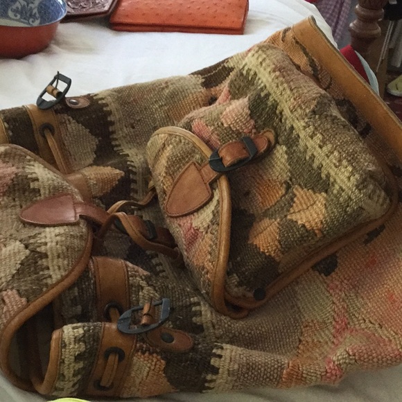 Bags | Turkish Kilim Backpack | Poshmark